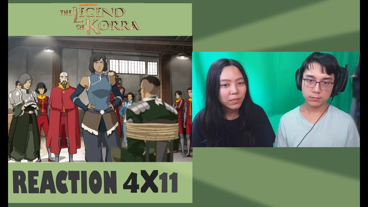 The Legend of Korra 4X11 | "Kuvira's Gambit" | REACTION - YouTube