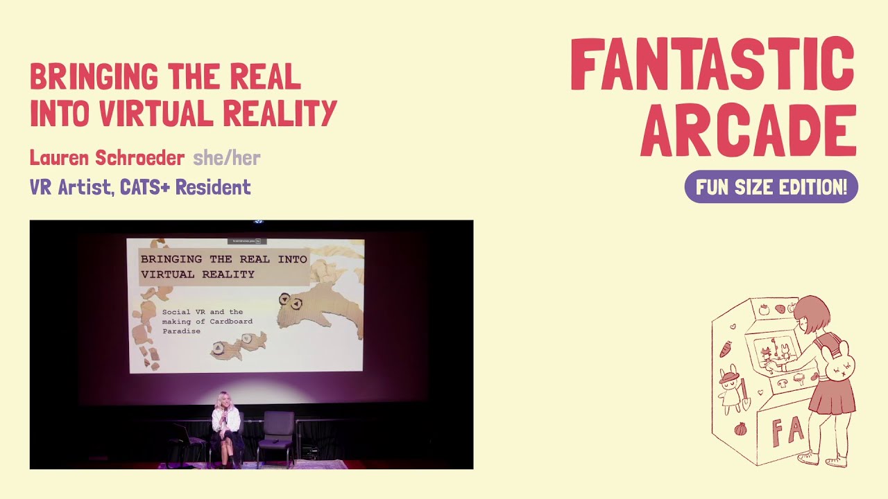 Fantastic Arcade 2024: Bringing the Real into Virtual Reality - YouTube