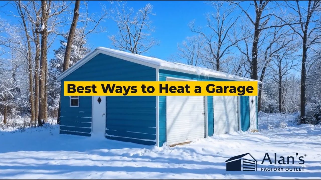 The Best Ways to Heat a Garage - YouTube
