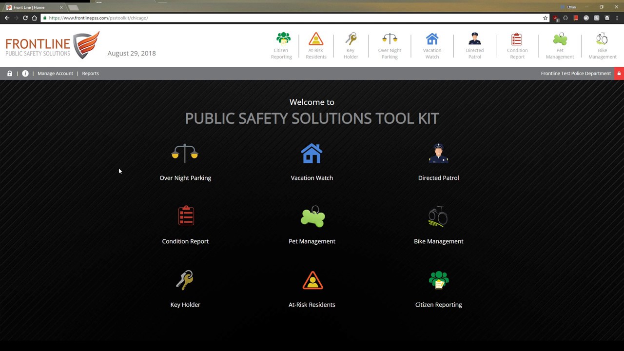 Condition Report Software for Police Departments - YouTube