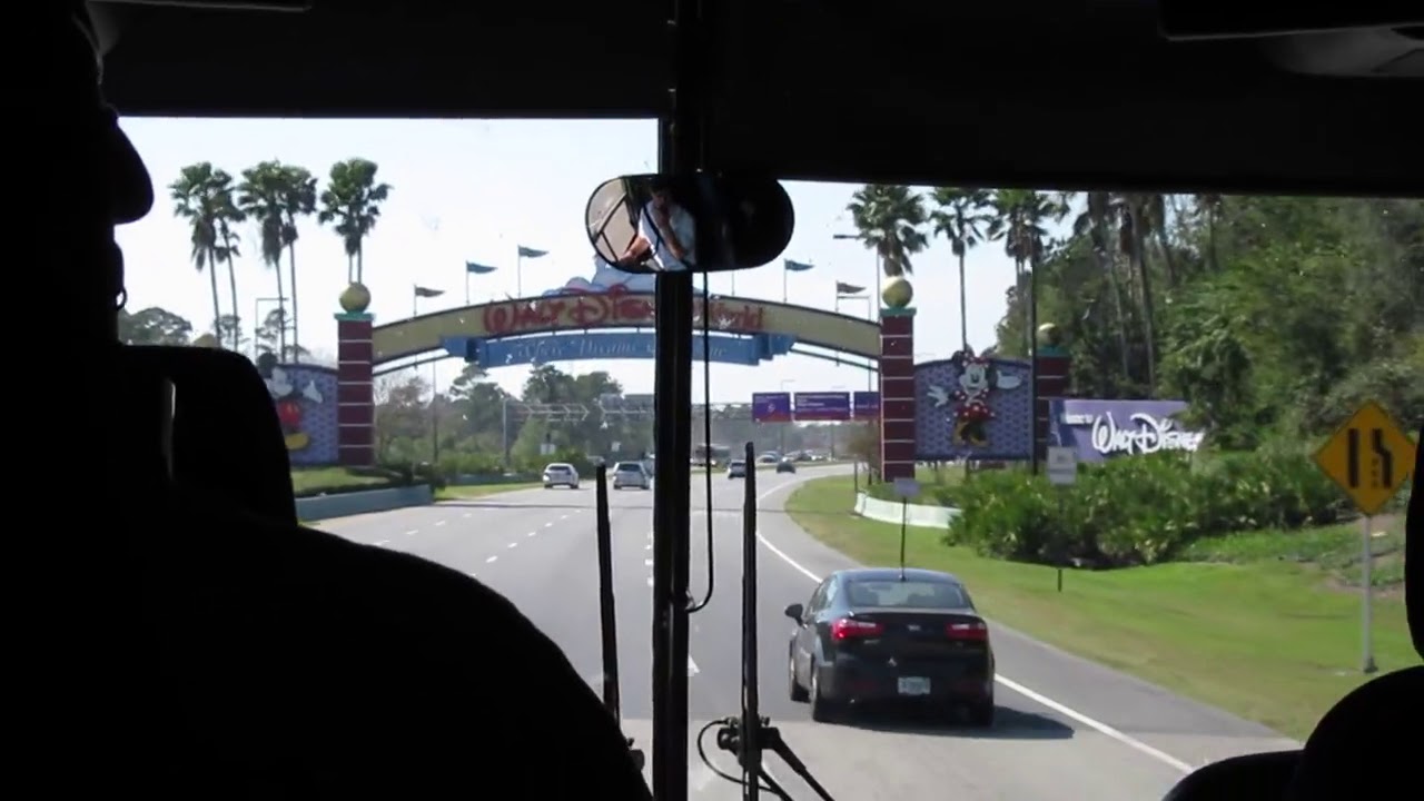 Walt Disney World Magical Moment On Disney Magical Express - YouTube