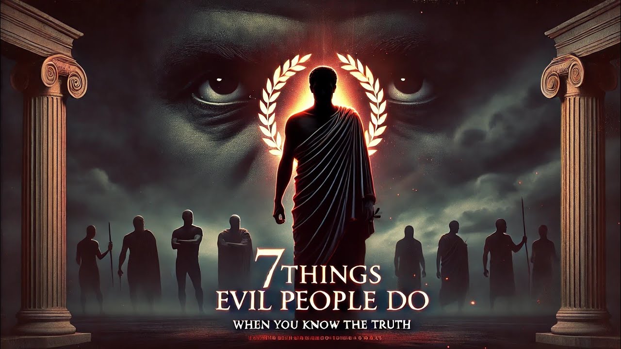 7 Things Evil People Do When They Know You Know | Stoicism - YouTube