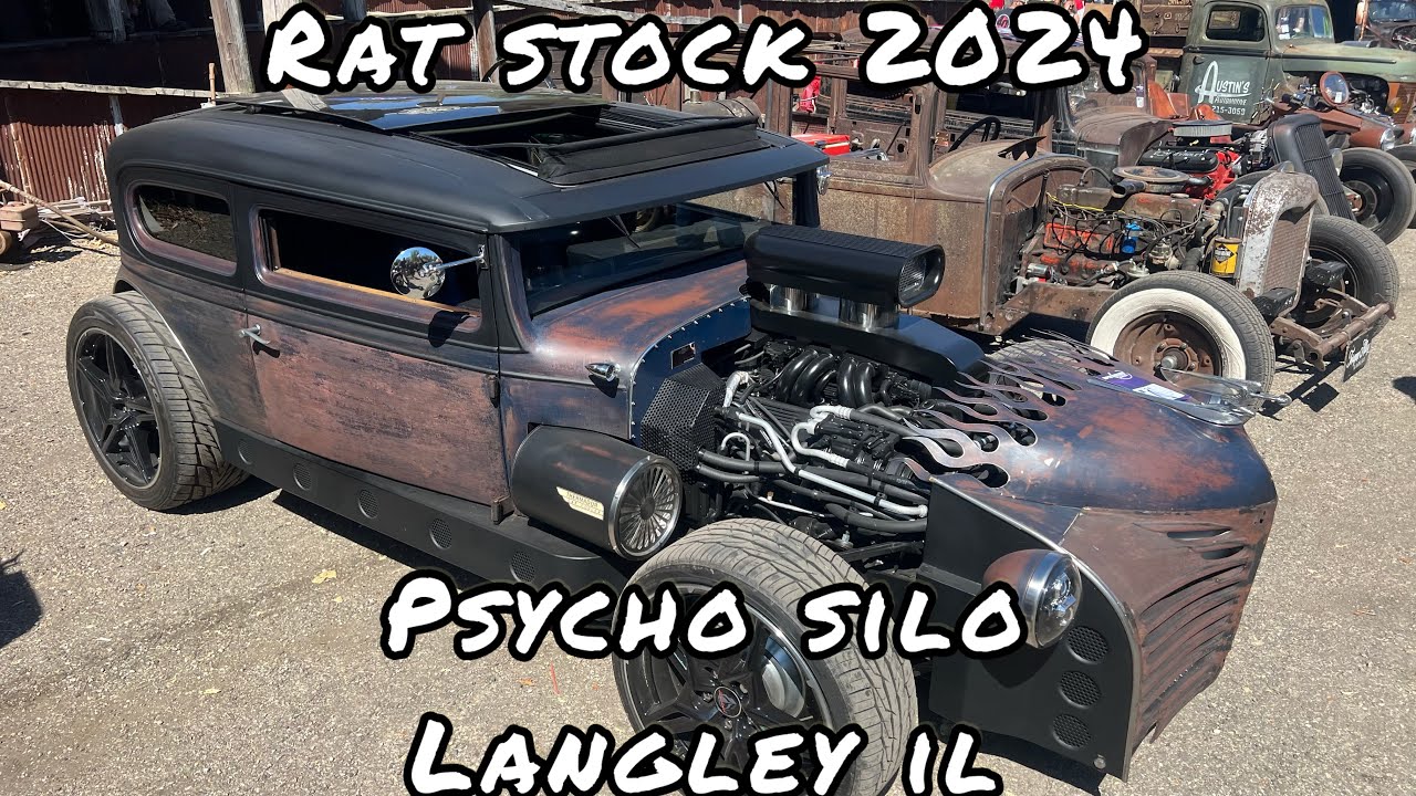 2024 Ratstock car show rat rods Langley IL ep#82 - YouTube