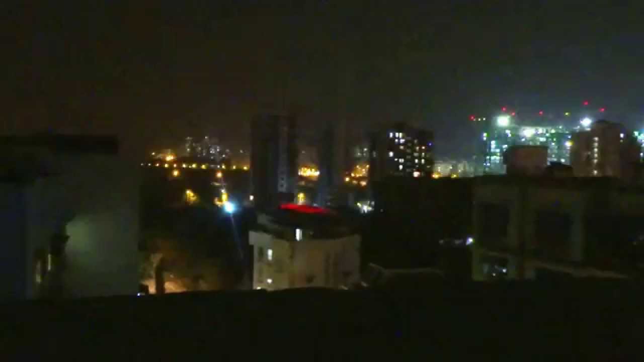 Sony DSC HX-300 zoom at night - YouTube