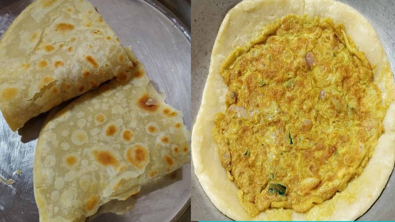 How To Make Easy Crispy Egg Parotha Recipe/Egg Parotha Breakfast Recipe ...