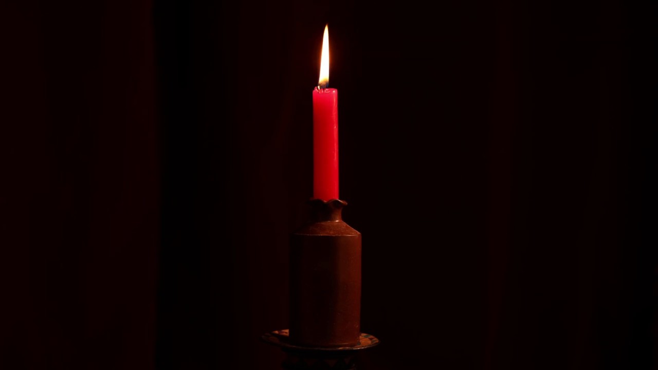 Normal candle timelapse - YouTube