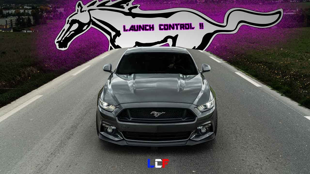 LAUNCH CONTROL EN MUSTANG V8 !! ( Incroyable ) - YouTube