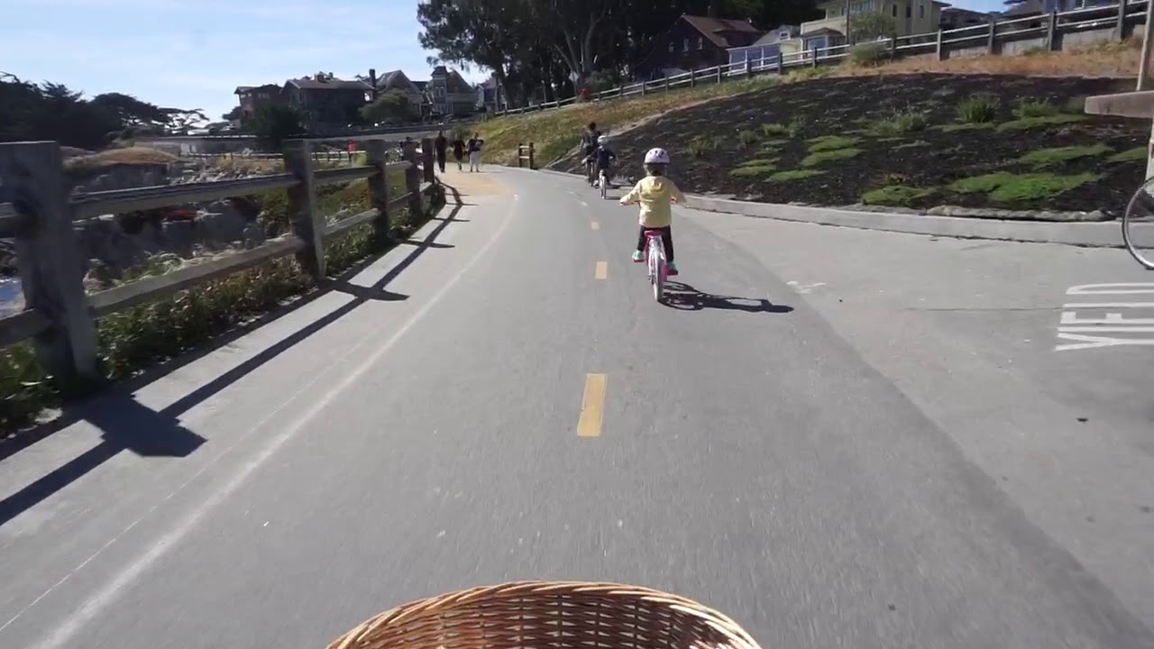 Bike riding in Monterey 2018 - YouTube