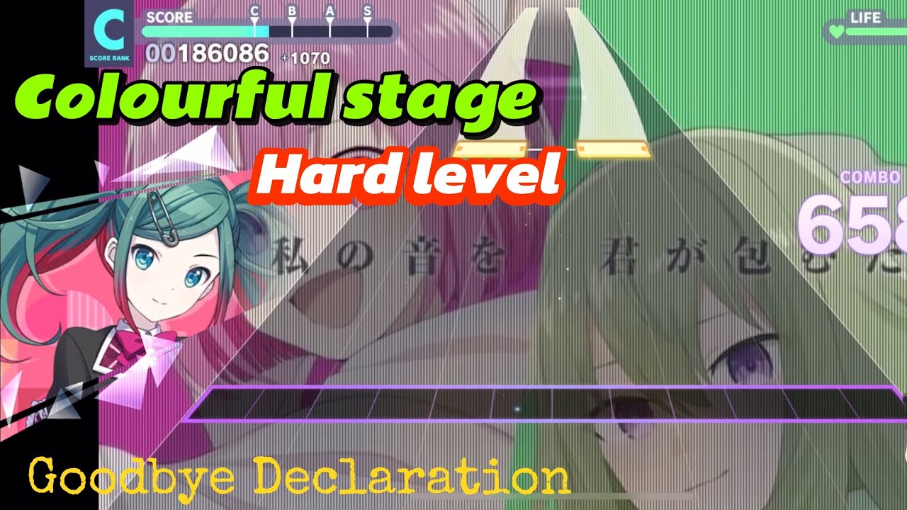 Goodbye Declaration on Hastune Miku: Colourful Stage - YouTube