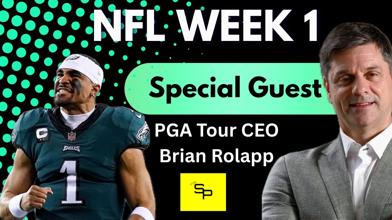 Brian Rolapp (PGA Tour CEO) on His NFL Legacy + Week 1 Predictions ...