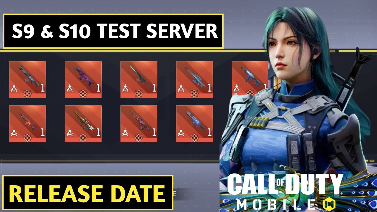 *NEW* Codm Season 9 And Season 10 Test Server Release Date - YouTube