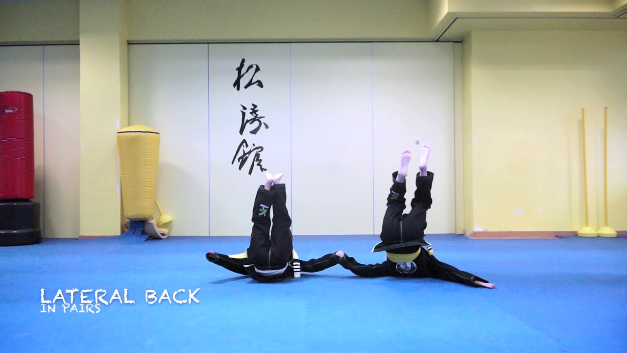Lateral Fall in pairs - YouTube