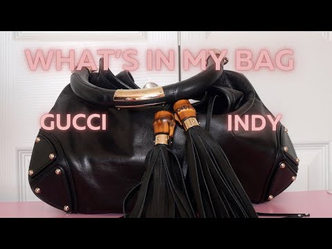 What's In My Bag | Vintage Gucci Indy