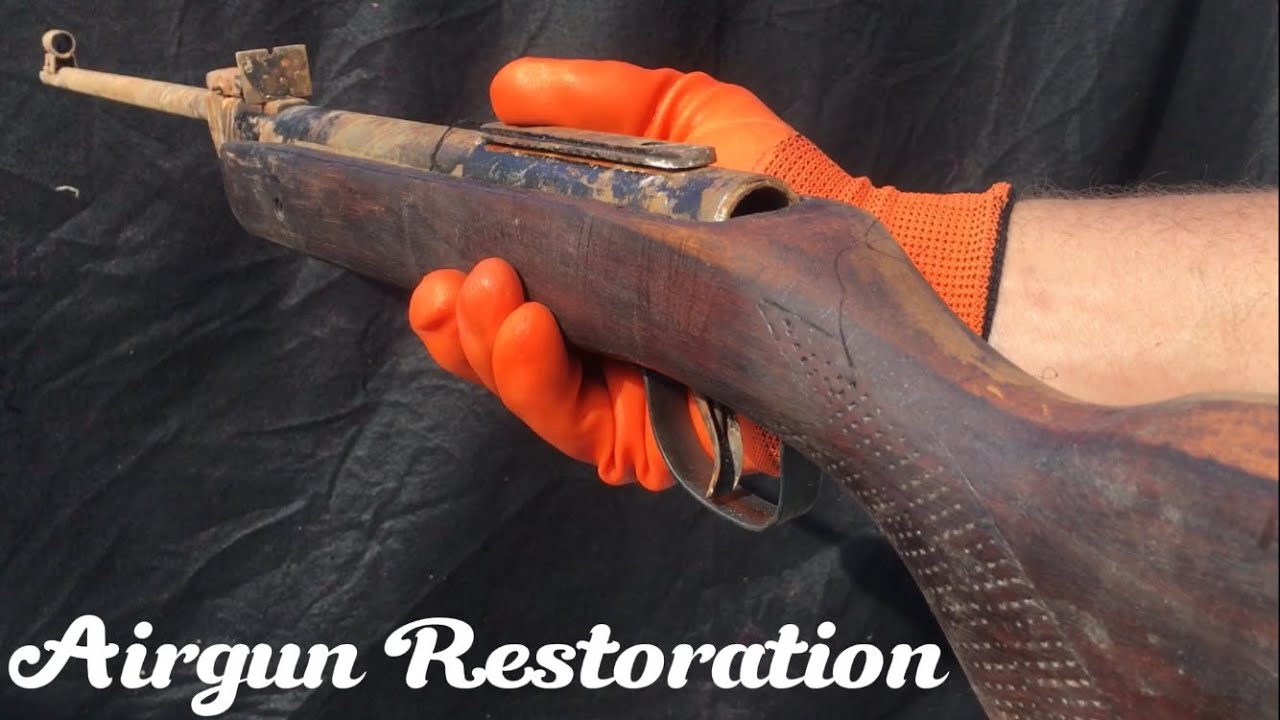 Air gun restoration. gun restoration - YouTube