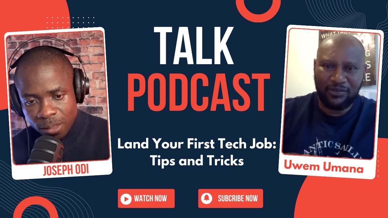 Land Your First Tech Job: Tips and Tricks, with Uwem Umana - YouTube