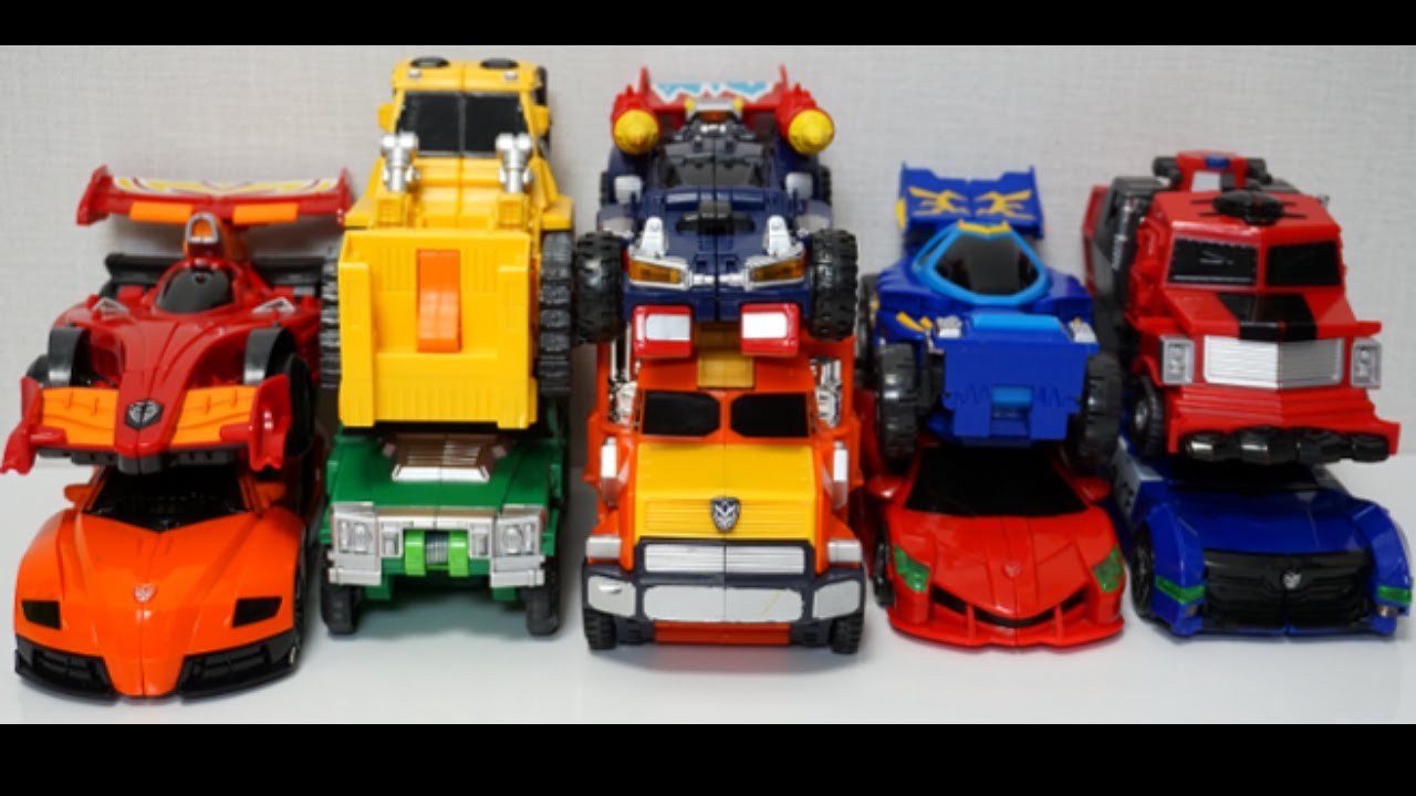 헬로카봇 원터치 변신 로봇 장난감 루크 나이트 오토소닉 폰 마하피스 브레이로드 메가볼트 Hello Carbot One Touch Transformation Robot Toy