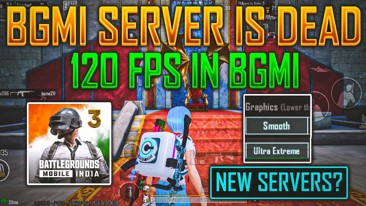 😤 Server Is Dead | New Servers Coming Soon ? 🤯 | Official 120 Fps??🤔 ...