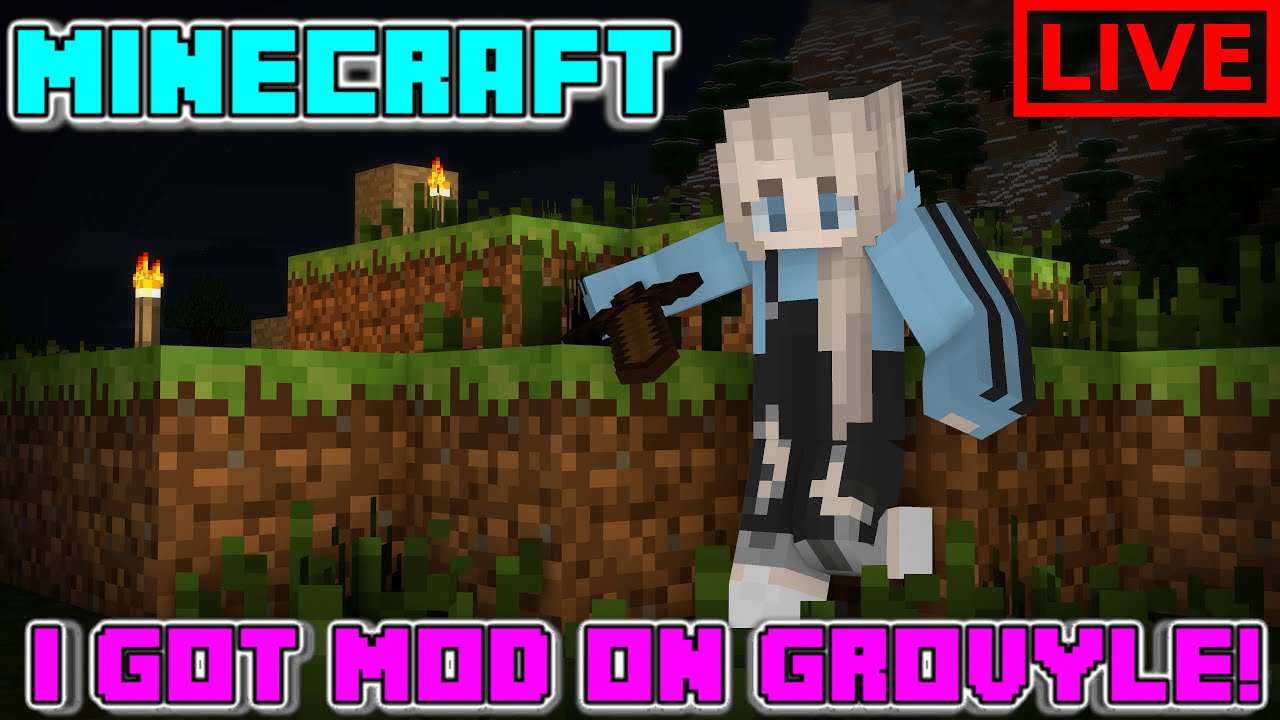 Minecraft Grovyle SMP: I Got Mod?!?! (Public SMP) #roadto2k!!!!! - YouTube