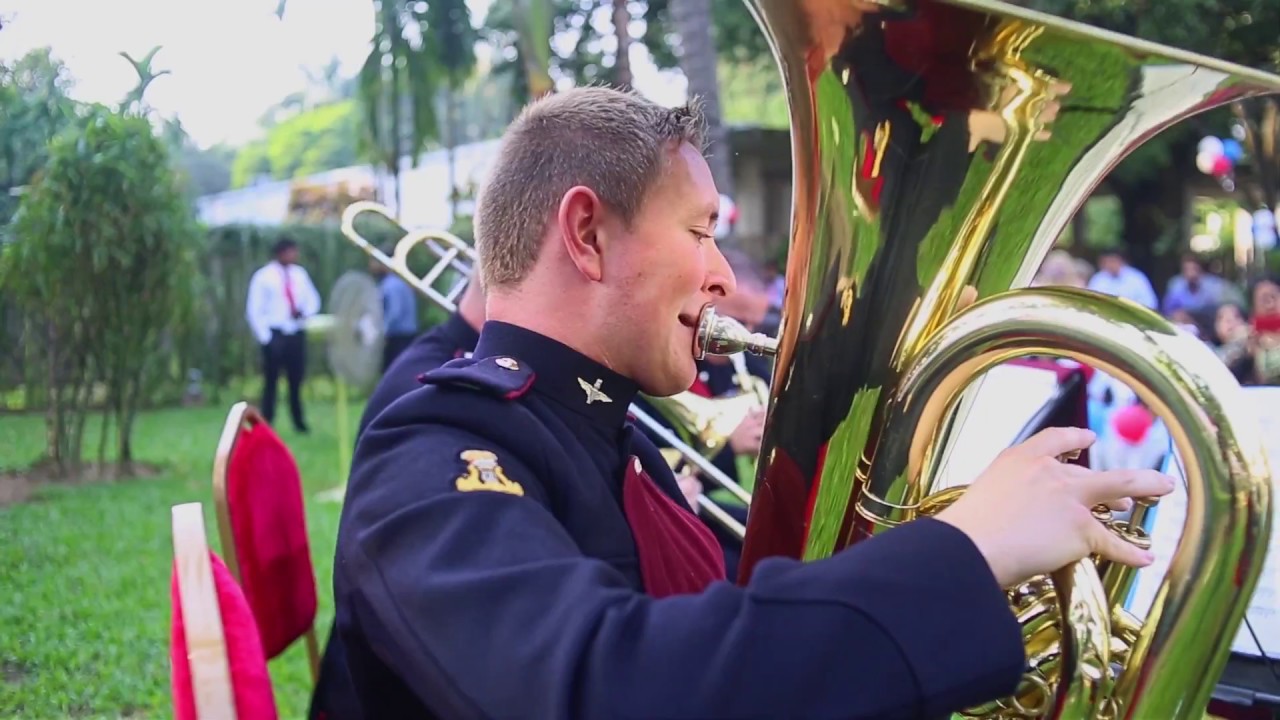British Council - UK Military Band Show - YouTube