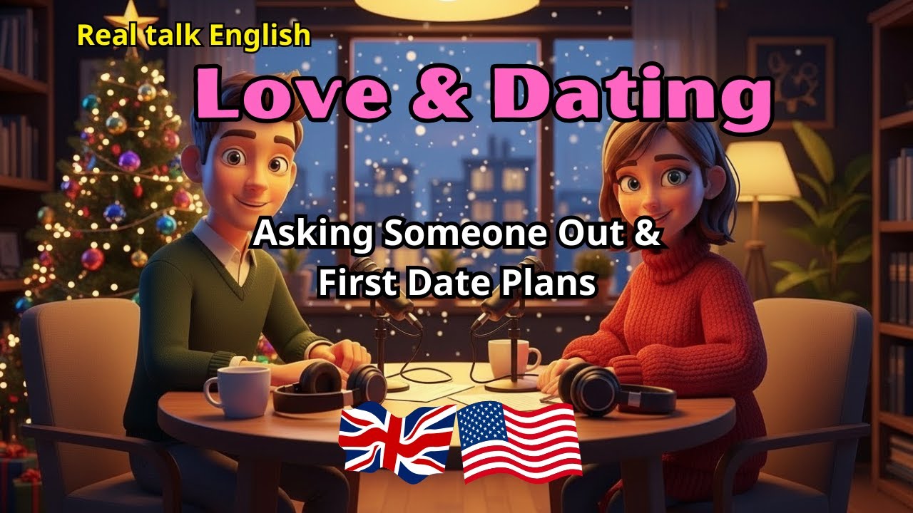 Real- Life English Love 💘 Asking Someone Out & First Date Plans - YouTube