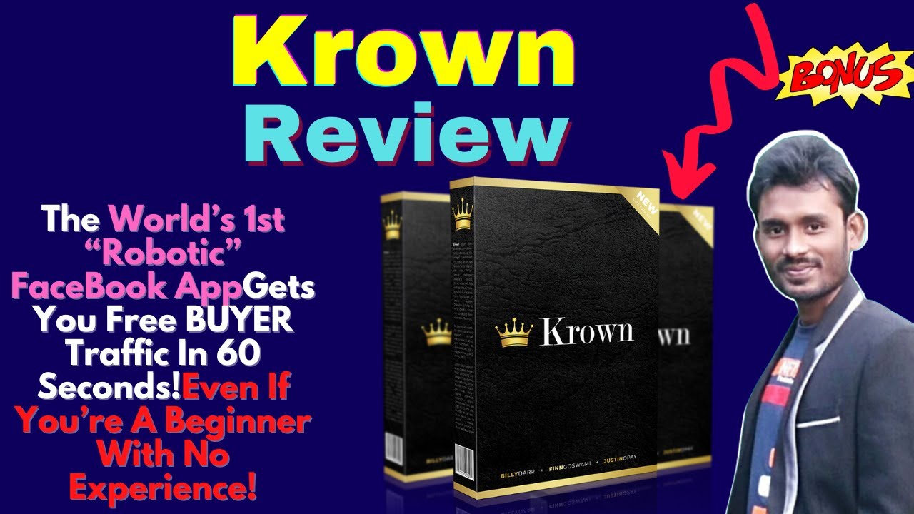 Krown Review + Bonuses | THE BEST FACEBOOK TRAFFIC TOOL FOR 2021… - YouTube