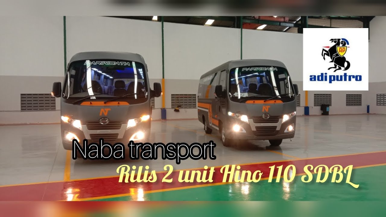 @nabatransport rilis 2 unit Hino 110 SDBL euro4 dgn body Jumbo Jetbus3 ...