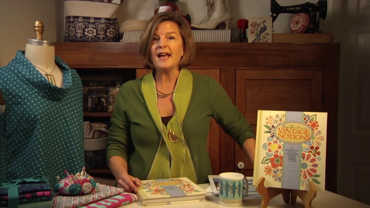 Vintage Notions Monthly Magazine by Amy Barickman - YouTube