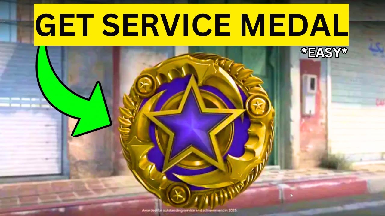 How To Get Service Medal in CS2(EASY) - YouTube
