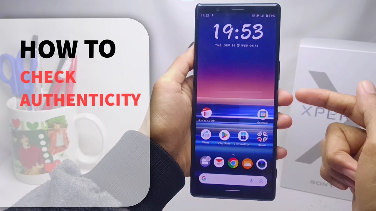 How To Check Authenticity Of Sony Xperia - YouTube