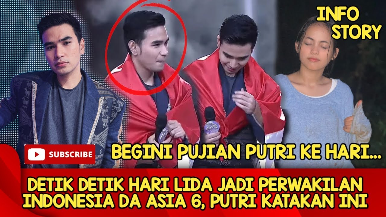 DETIK DETIK HARI LIDA JADI PERWAKILAN INDONESIA DA ASIA 6, PUTRI ...