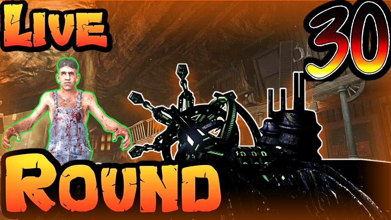Call of Duty BO2 Zombies Live round 30 on Buried in 2022 - YouTube