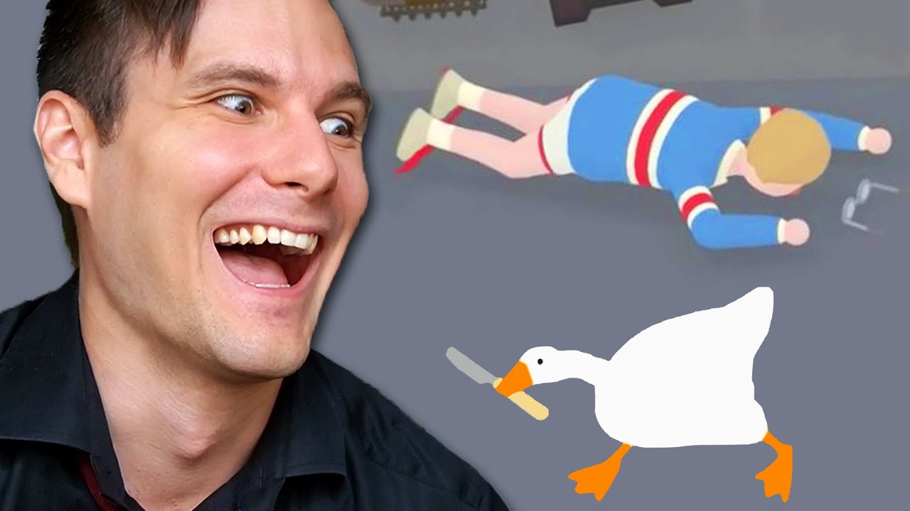 I'M EVIL DUCK!!! - Untitled Goose Game - YouTube