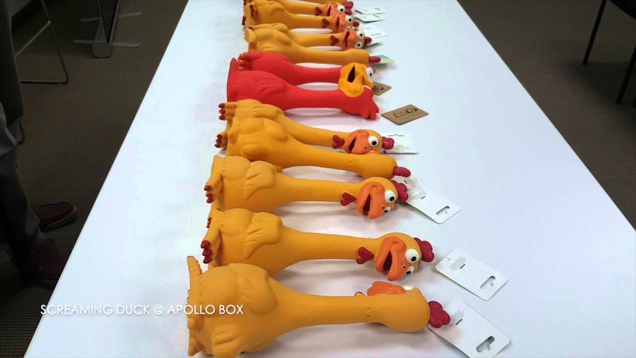 Screaming Duck Toy for Pets 2 @ Apollo Box - YouTube