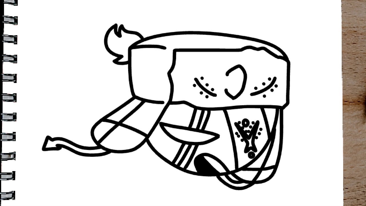 How to draw RUV FNF STEP BY STEP easy - FRIDAY NIGHT FUNKIN face - YouTube