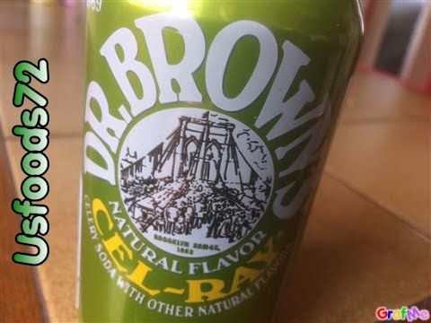 Dr.Brown's Cel-Ray Soda - Usfoods72 USA. - YouTube