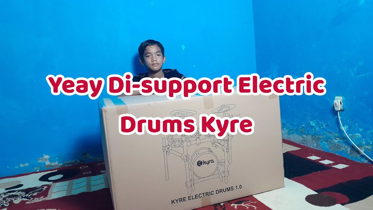 Unboxing Electric Kyre Drums 1.0 - YouTube