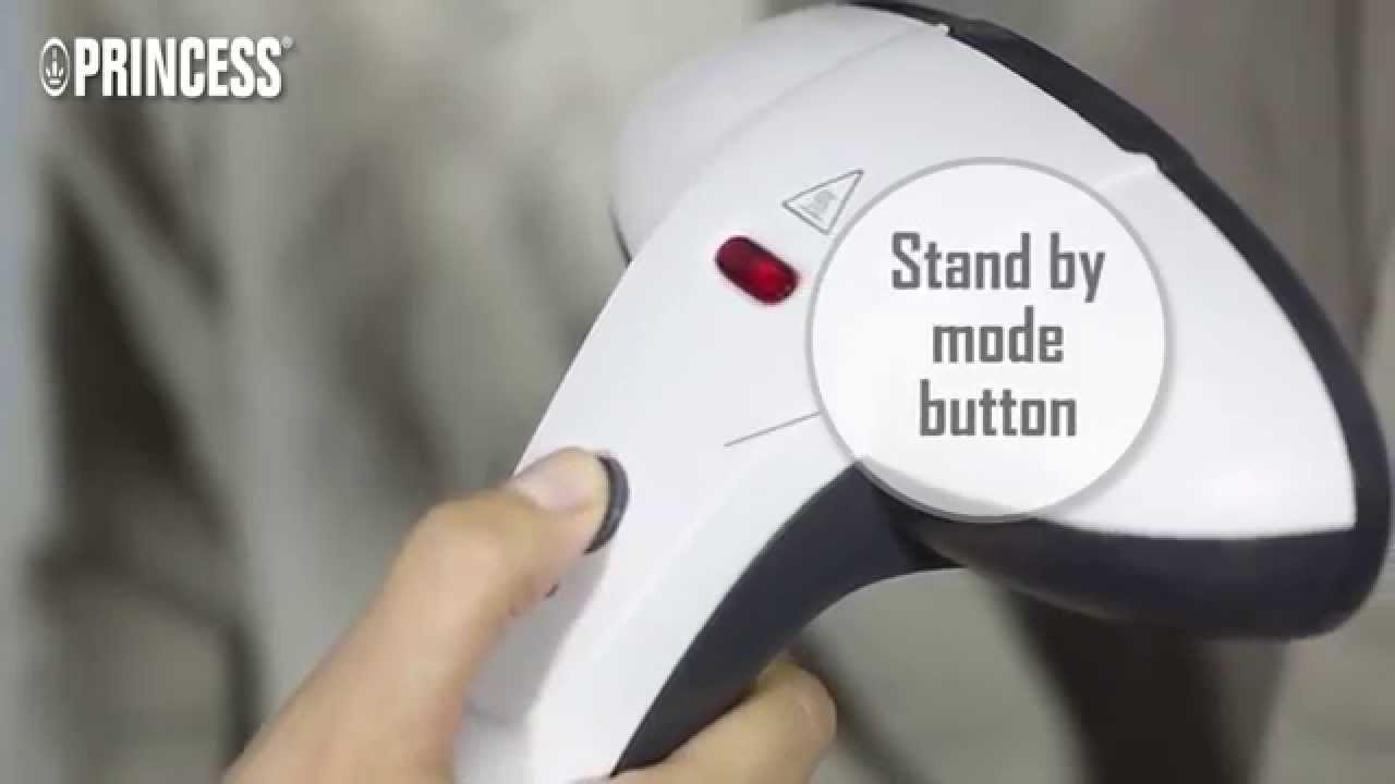 Princess Garment Steamer 332833 (Allergy UK) - YouTube