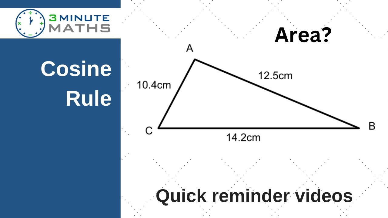 Cosine Rule 3 Quick Video GCSE Maths Grade 7 YouTube cosine-rule-3-quick-video-gcse-maths-grade-7-youtube