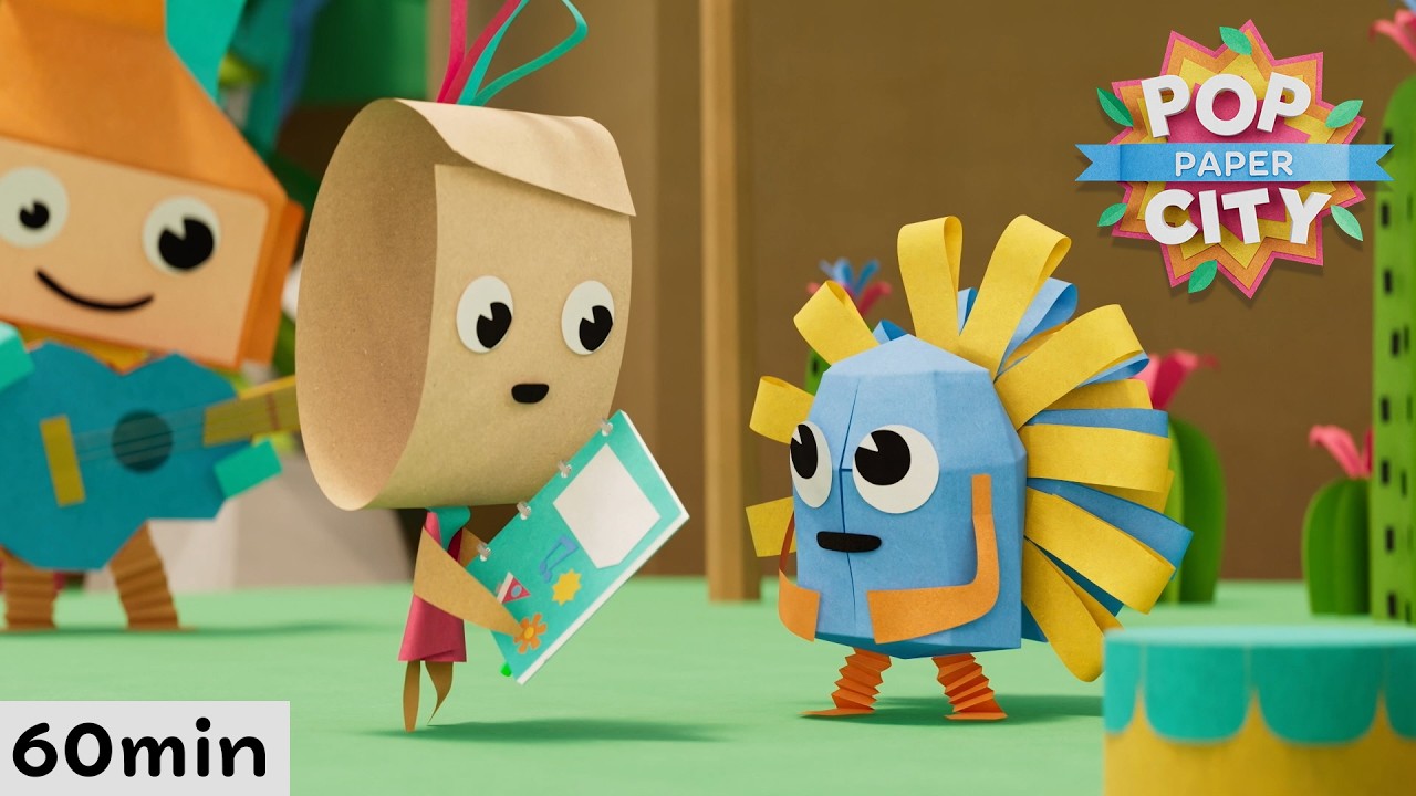 Pop Paper City Adventures: 50 MIN Fun Fest! Full Episodes Compilation ...
