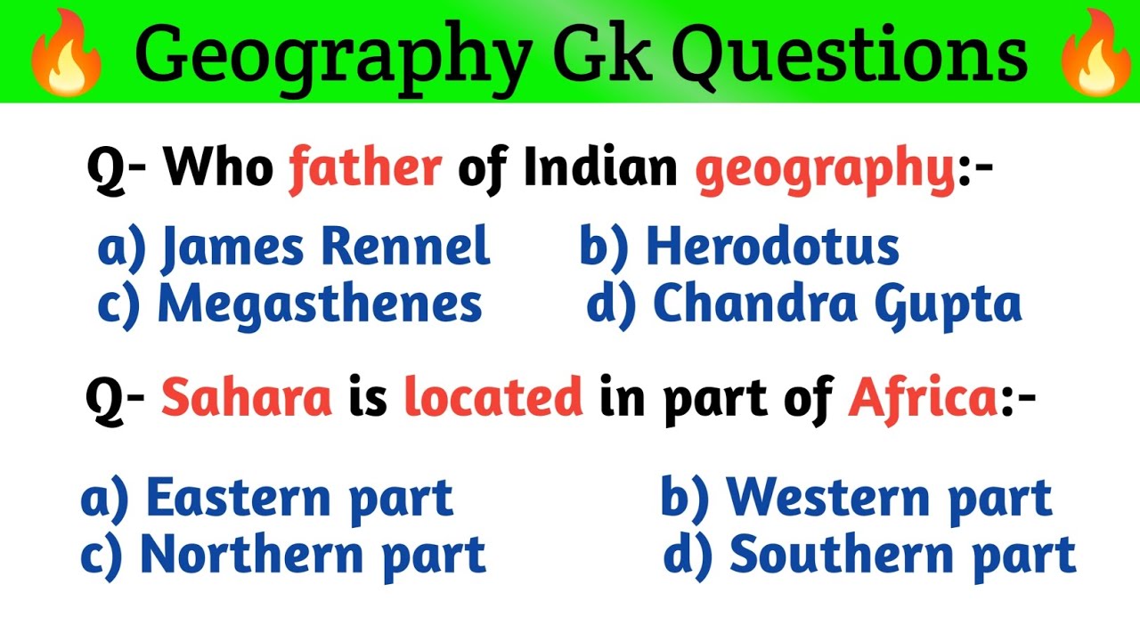 TOP 30 Geography Gk Questions and Answers | Gk quiz | Gk Questions | Gk ...