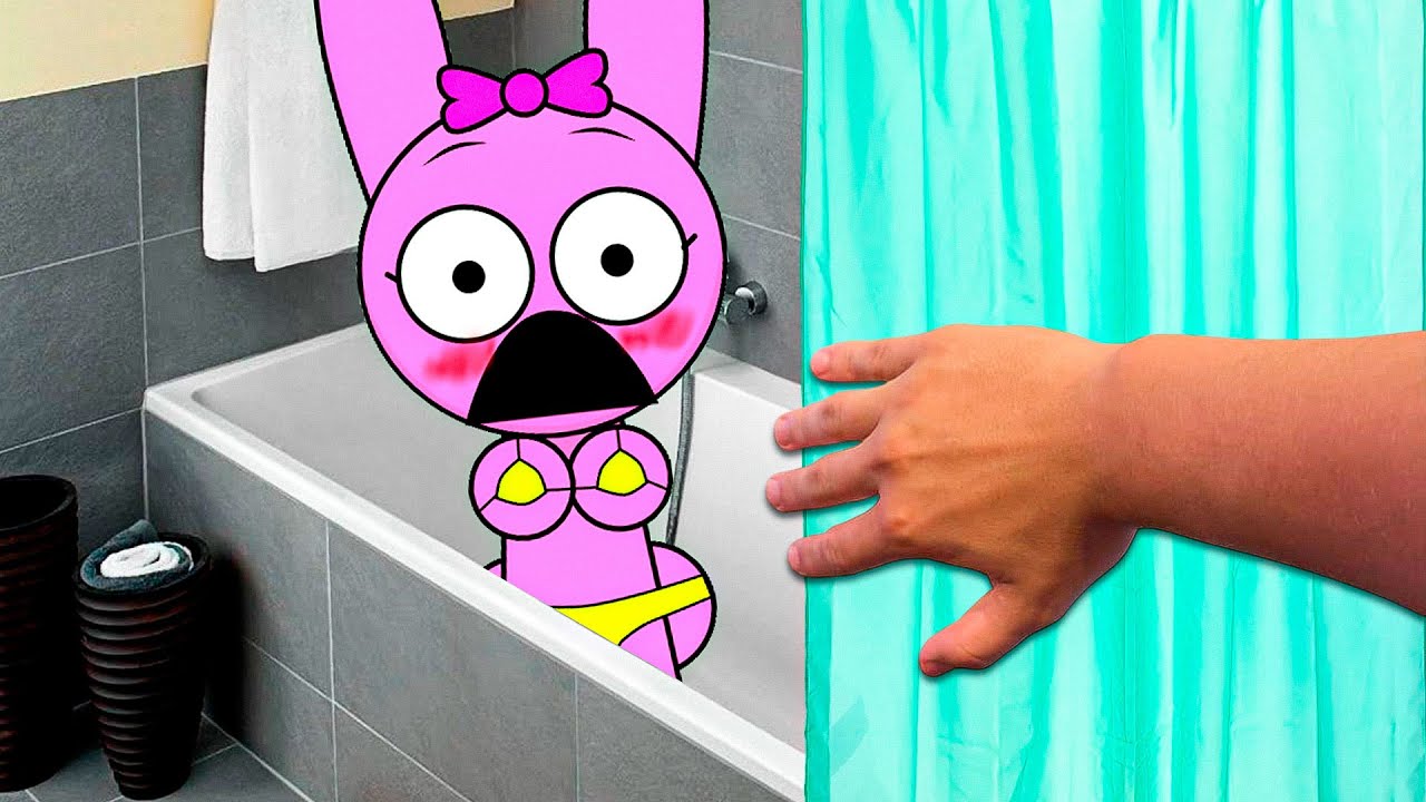 Burning PINKI from Sprunki... (Sprunki in Real Life) - YouTube