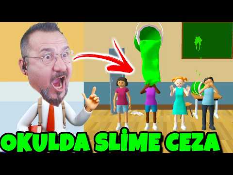 HIRSIZ ÖĞRENCİYE SLİME CEZASI! | TEACHER SIMULATOR OYNUYORUZ