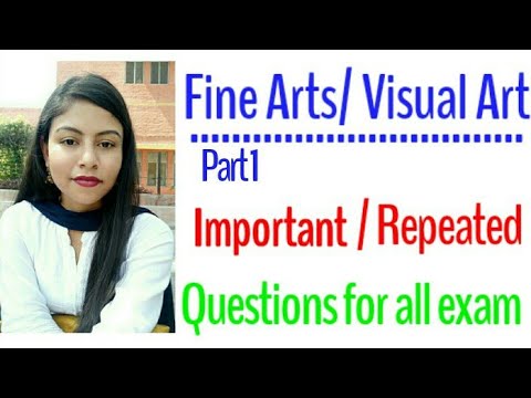 Repeated Questions Fine Arts / Important MCQs for Fine Arts - YouTube