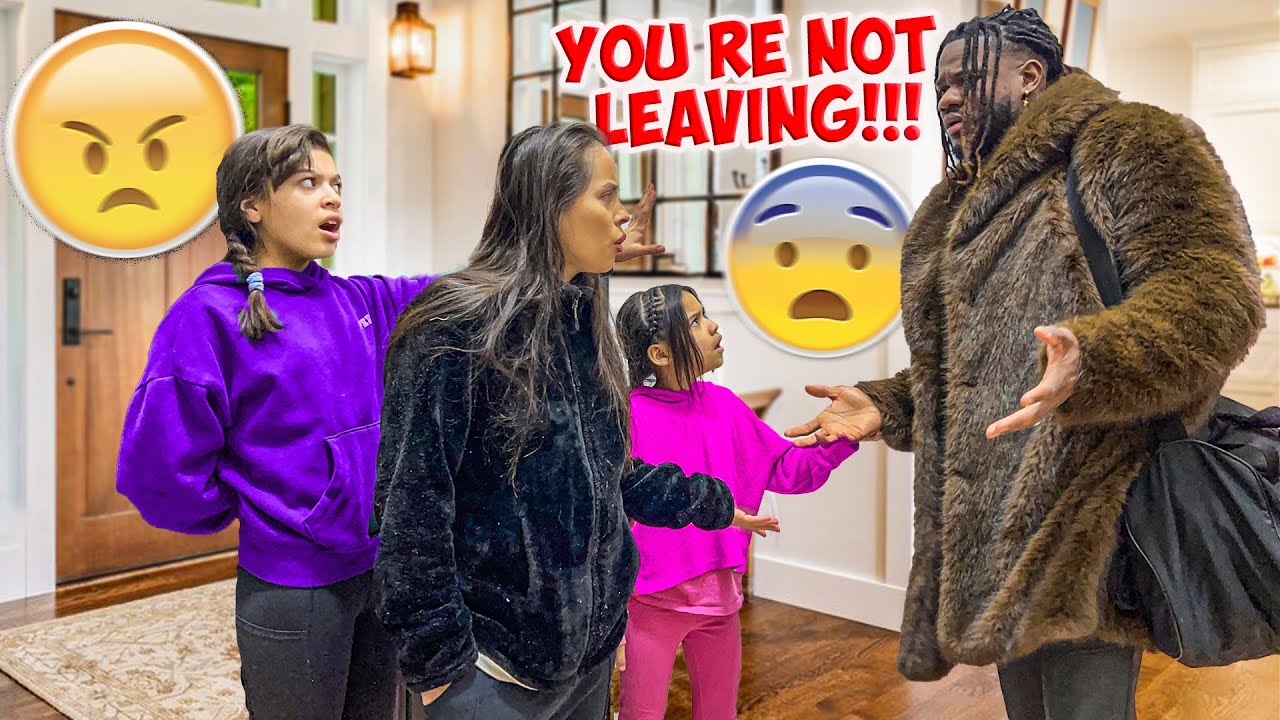 GETTING FULLY DRESSED FOR THE GYM TO SEE HOW MY WIFE & KIDS REACT! - YouTube