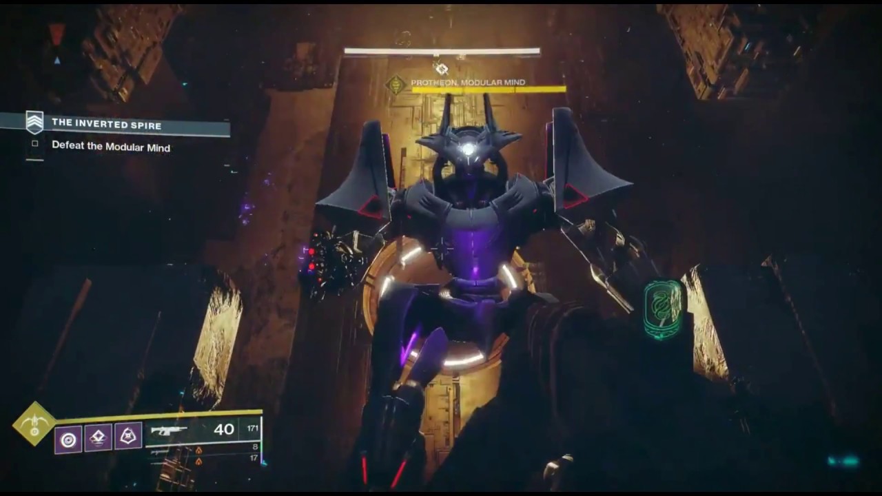 GIANT Inverted Spire Boss (Why The Strike Was Disabled) - YouTube