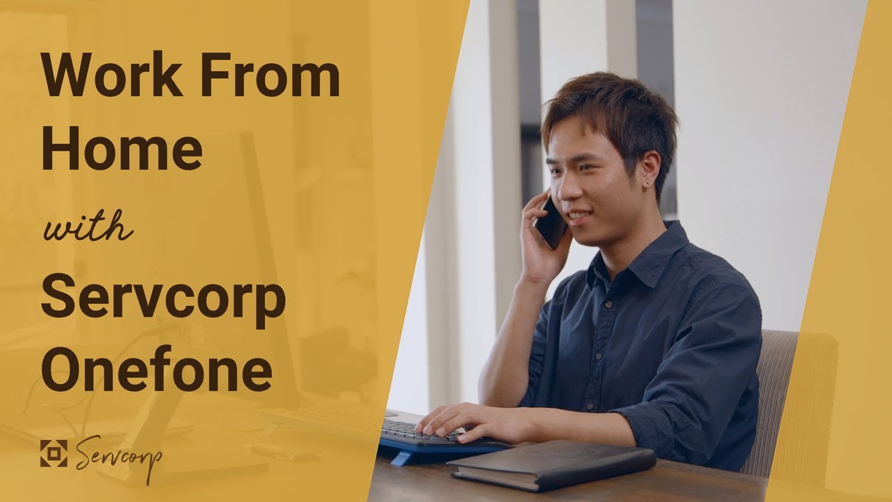Work from home with Servcorp Onefone - CN (Cantonese) - YouTube