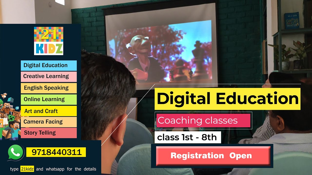 Digital classes for kids- Mundera, Prayagraj - YouTube