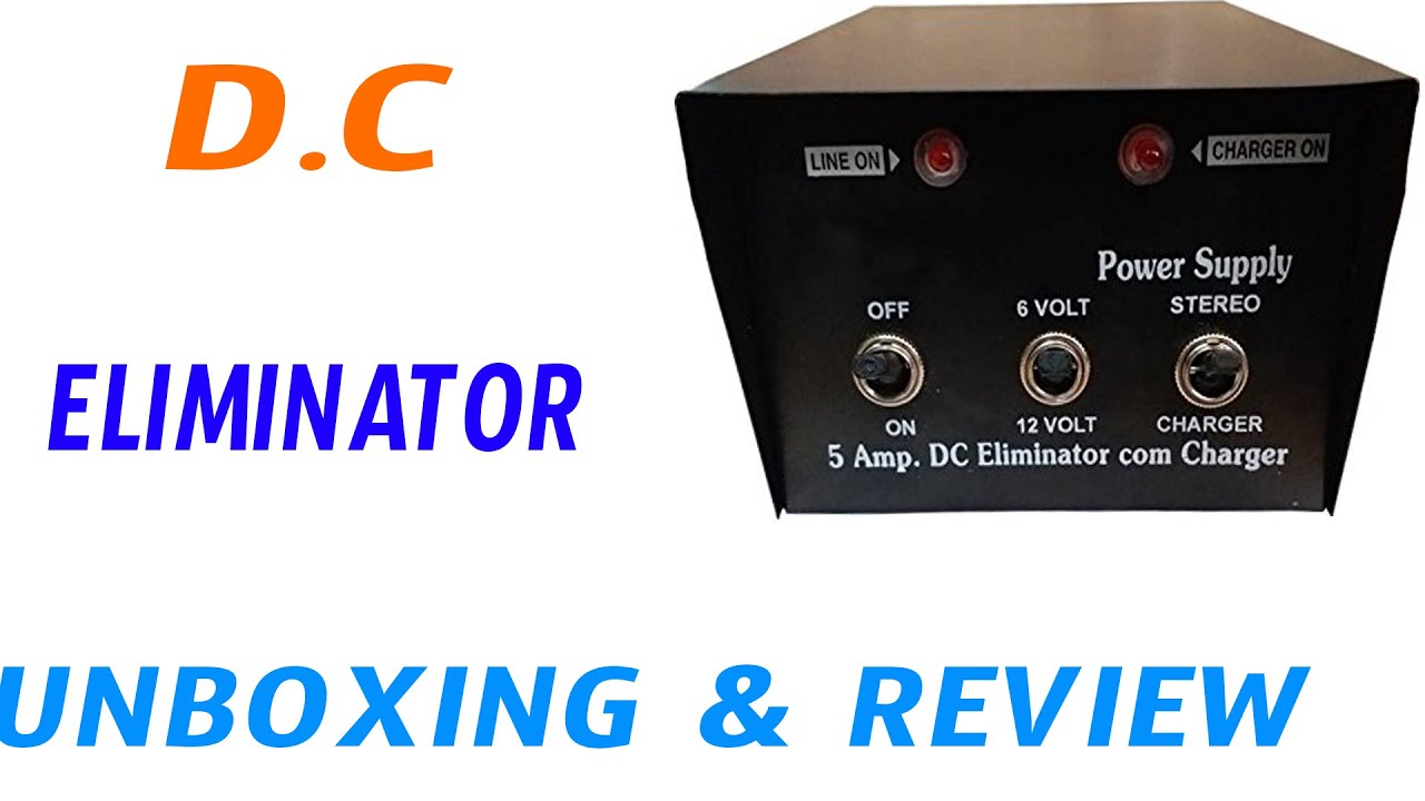 How to use & unbox DC eliminator || review - YouTube