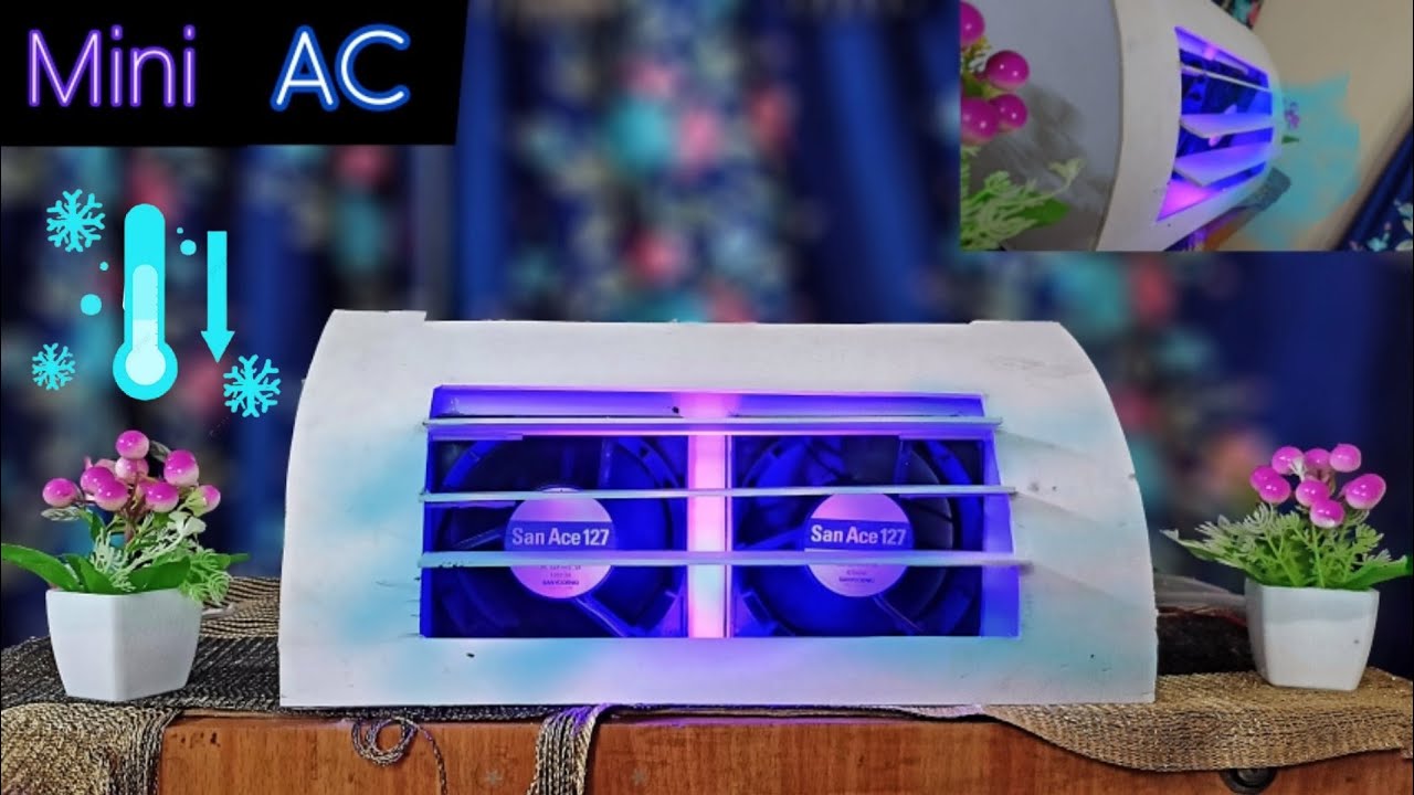 how to make mini AC at home | Tech Industry - YouTube
