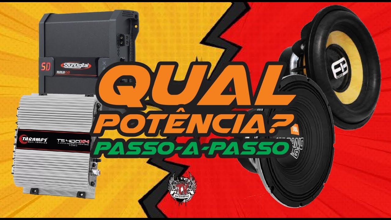 Como escolher POTÊNCIA RMS Módulo AMPLIFICADOR x Alto FALANTE? - YouTube